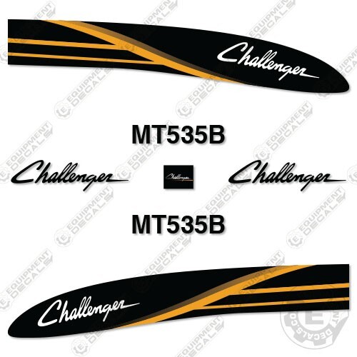 Fits Challenger MT535B Decal Kit Tractor - 7 YEAR OUTDOOR 3M VINYL! | eBay