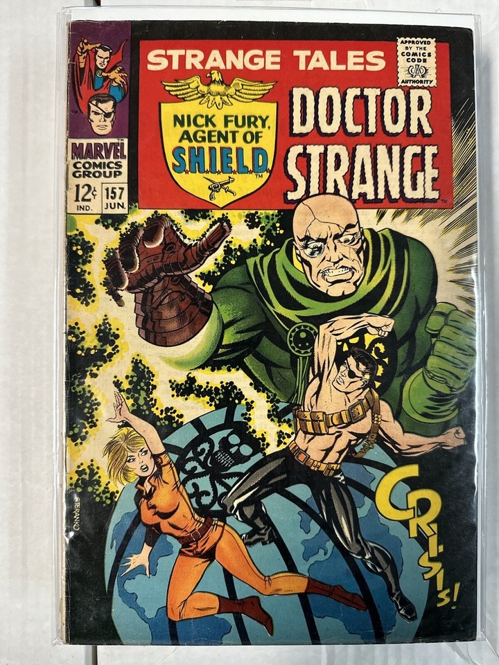 STRANGE TALES#157/158 1st LIVING TRIBUNAL Steranko Art Low Grade Silver Age Keys | eBay