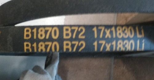 B72 - Fenner Poly-F Plus Classical Wrapped V Belt | eBay