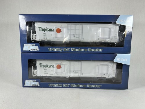 HO Scale BLMA Tropicana Trinity 64’ Reefers Brand New | eBay