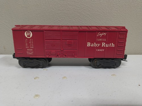LIONEL X6014 RED PENNSYLVANIA PRR BABY RUTH BOX CAR | eBay
