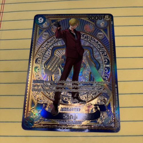 Sanji OP06-119 [SP PAR OP11] Parallel A Fist of Divine Speed One Piece English | eBay