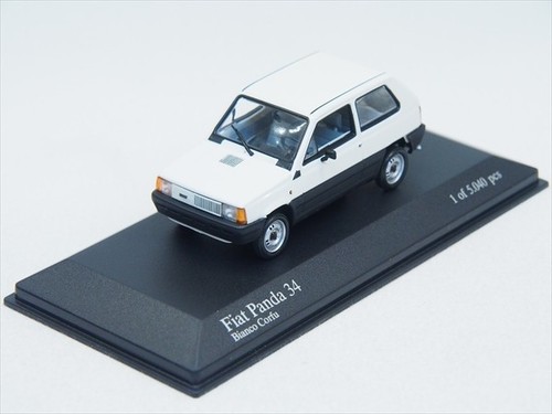 New Out of Print Fiat Panda 34 (White/Flat Black) | eBay Australia