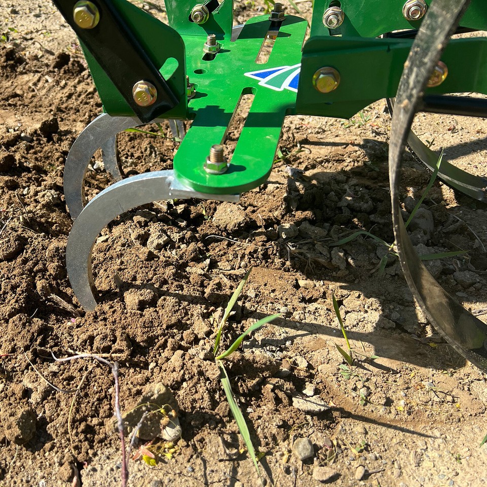 AgTec Double Wheel Hoe Cultivator - Weeder, Tiller, Cultivator, Soil ...