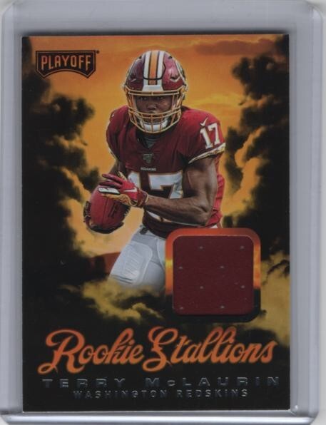 2019 Panini Playoff Terry McLaurin Rookie Stallions Jersey Relic #RS-27 ...
