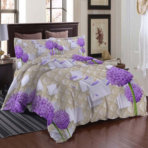Bulbous Petal Stem 3D Printing Duvet Quilt Doona Covers Pillow Case ...