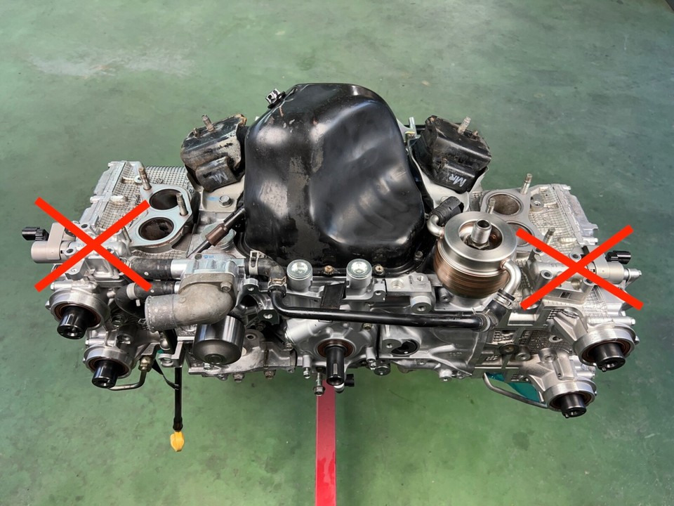 Subaru WRX STI EJ257 ej255 VVT AVCS solenoid W25 head plates | eBay