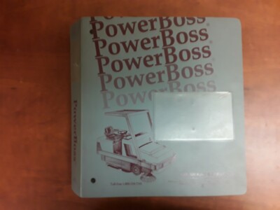PowerBoss TSS/90, TSS/80, ISS/90, ISS/80 Operation, Maintenance & Parts ...