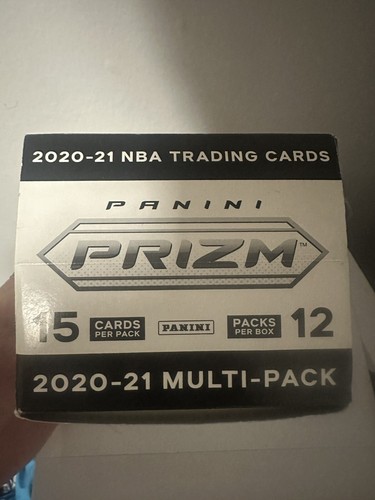 Panini Prizm NBA 2020-21 Basketball Cello Box (12 Packs per Box ...