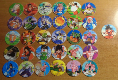 POGS - H-DBZ-CH-20 007 Lot de 30 Pogs DRAGON BALL Z Tous Différents | eBay
