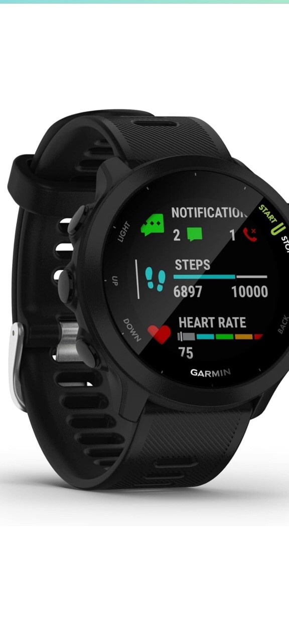 Garmin Forerunner 55 GPS Watch - Black for sale online | eBay