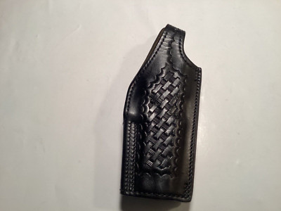 Safariland holster S&W M39/59 9mm Basket Weave black leather LINED | eBay