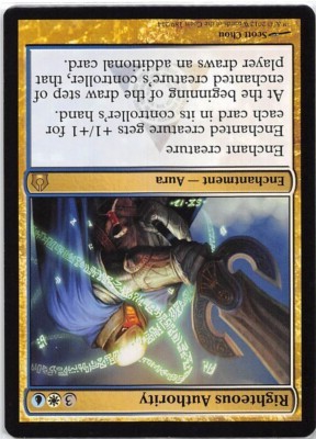 Righteous Authority *Rare* Magic MtG x1 Return to Ravnica SP | eBay