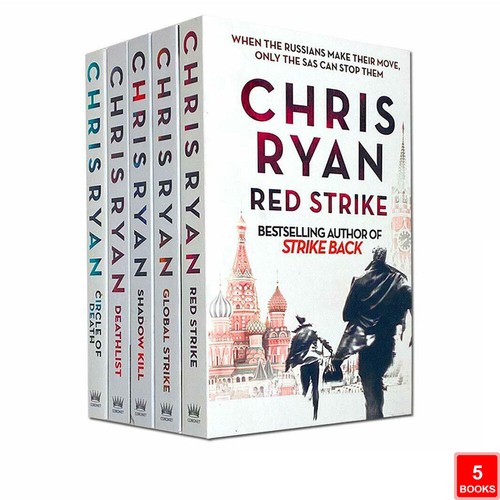 Strike Back Series 5 Books Collection Set by Chris Ryan Crime, Thriller ...
