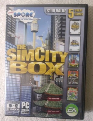 SIM CITY BOX PC GAMES 2008 (MISSING DISC 2) | eBay
