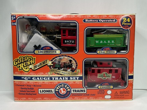 LIONEL TRAINS GOLD RUSH G GAUGE TRAIN SET | eBay