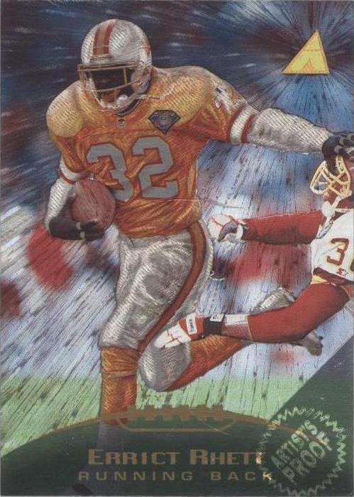 1995 Pinnacle - Errict Rhett #92 Artist's Proof for sale online | eBay