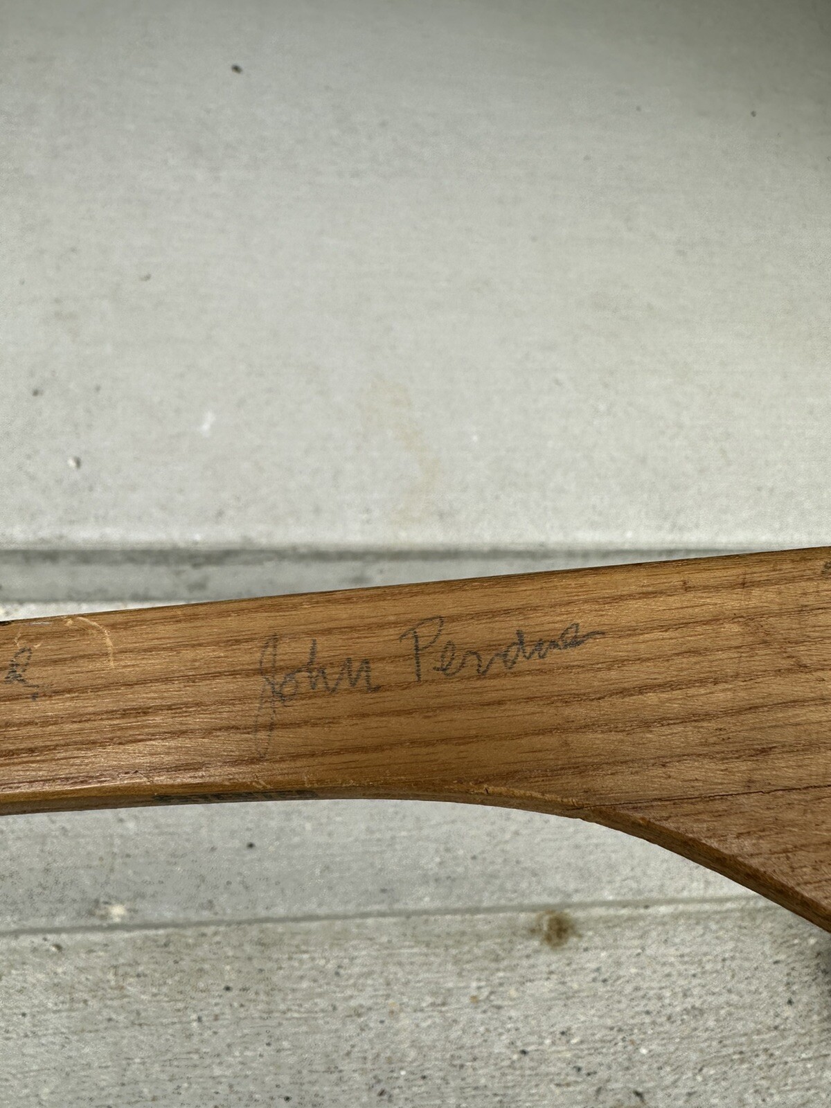 Vintage Toronto Maple Leafs Harold Ballard Hockey Stick Autographed | eBay