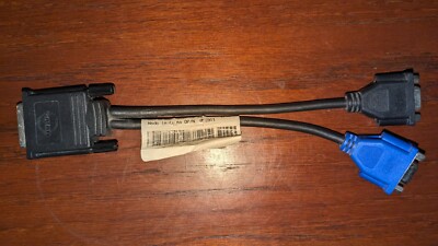 Genuine Dell Molex 05E911 5E911 M1-DA to Dual VGA Y Splitter VESA Cable ...