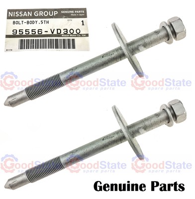GENUINE Nissan Patrol Y61 GU Short Wheel Base SWB Body Mount Bolt 4 Row ...