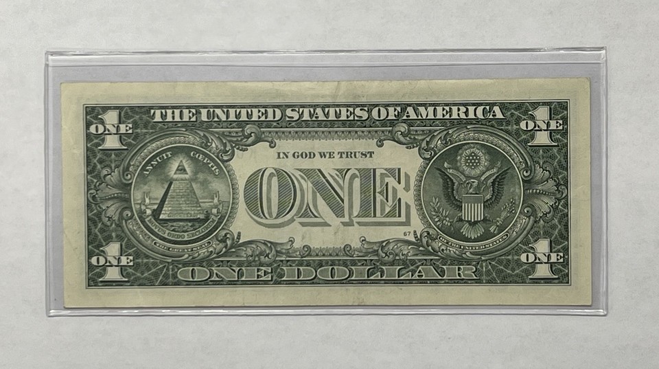 2021 Fancy Serial Number One Dollar Bill STAR NOTE LOW RUN SIZE OF 500K ...