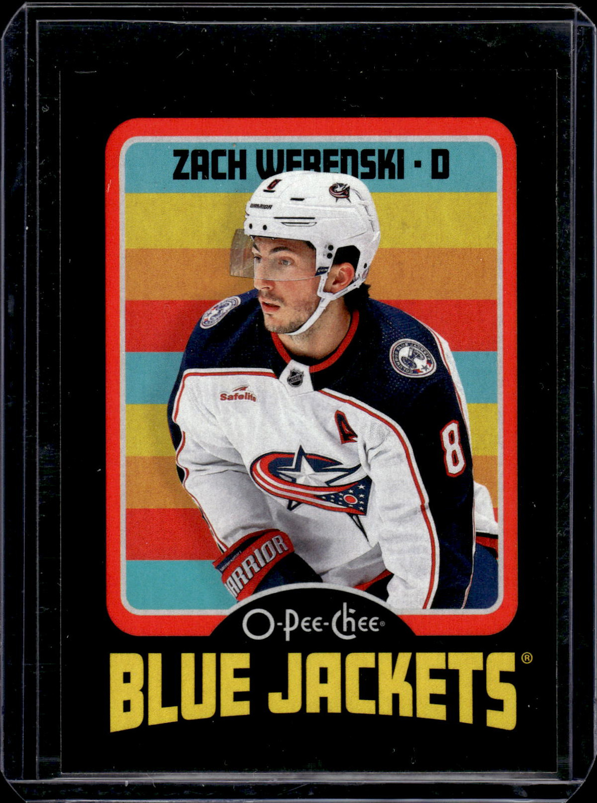 Zach Werenski 2024 O-Pee-Chee #240 Blue Border Price Guide - Sports ...