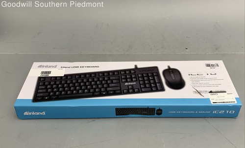 Inland IC210 USB Keyboard & Mouse - New | eBay