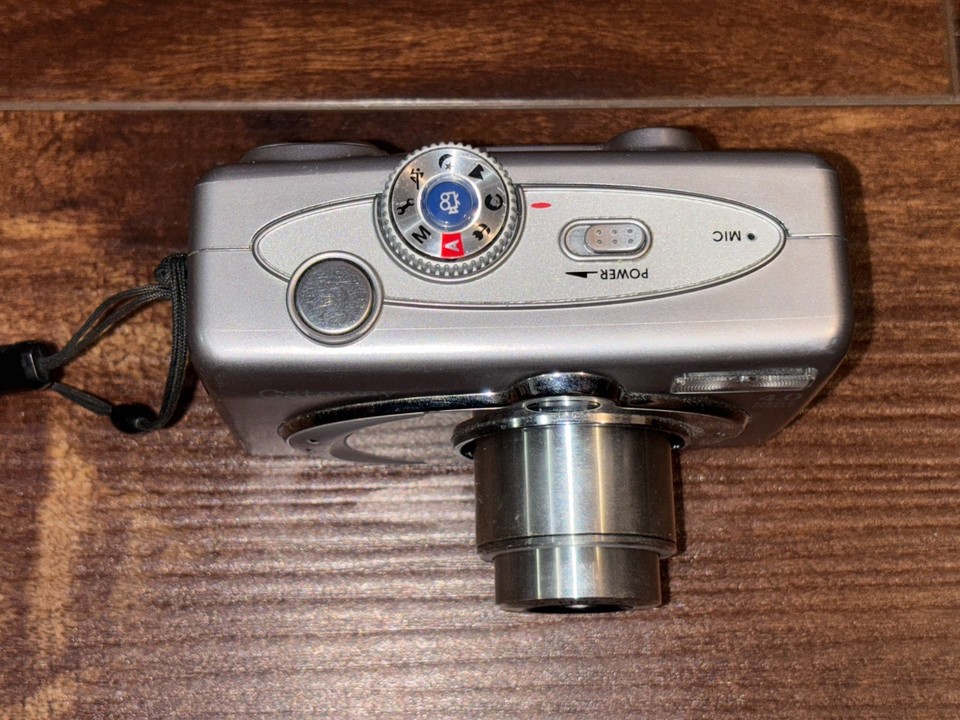 Gateway DC-M42 4.0mp Digital Camera W/ Lens Cover Silver Gray Tested | eBay