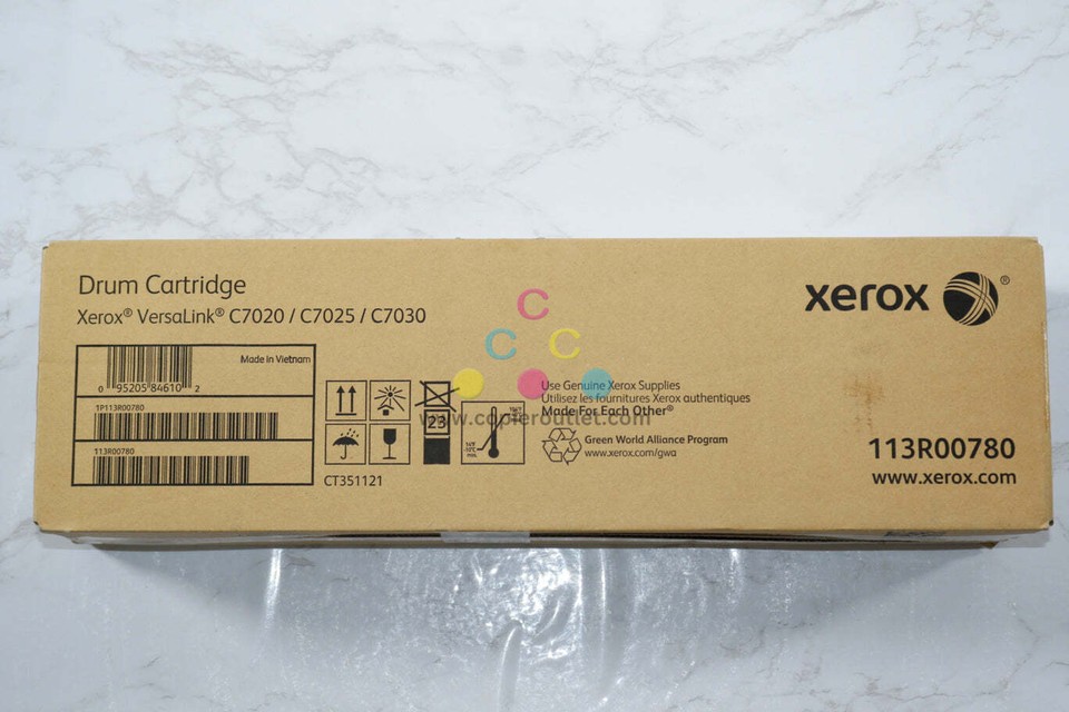 New Genuine Xerox VersaLink C7020, C7025, C7030 Black Drum Cartridge ...