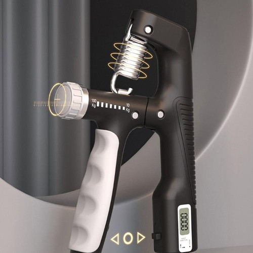 10-100Kg Hand Grip Strengthener Strength Expander Heavy Gripper Muscle ...