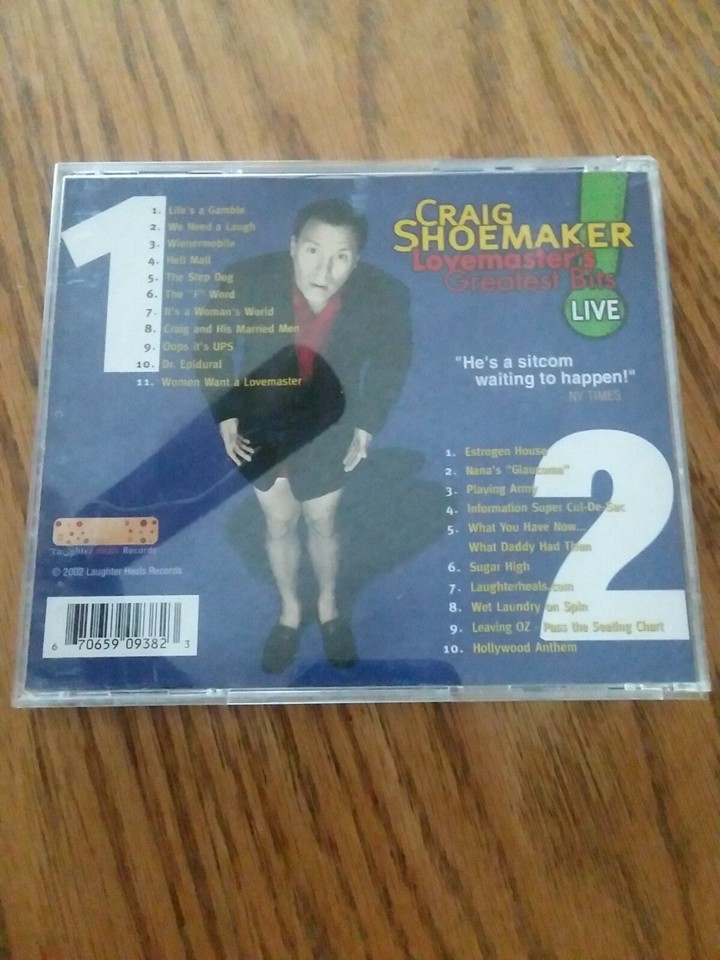 CRAIG SHOEMAKER CD LOVEMASTERS GREATEST BITS LIVE | eBay