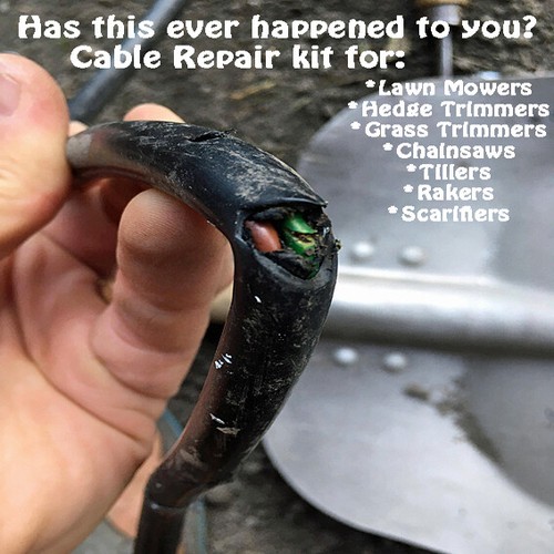 Lawn Mower Power Cable Repair Kit | eBay UK