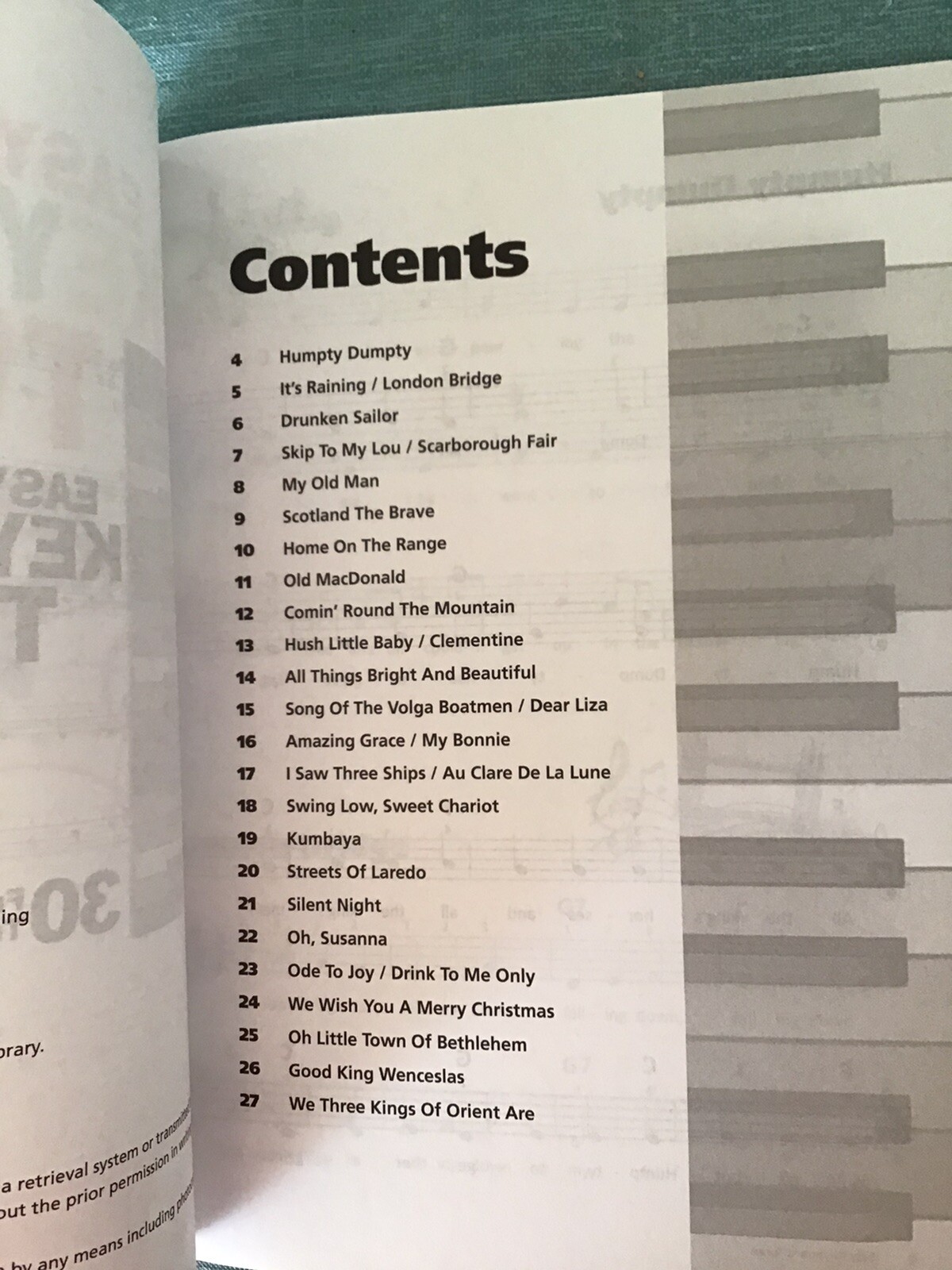 Easy Keyboard Tunes : 30 Fun and Easy Keyboard Tunes for Beginners by ...