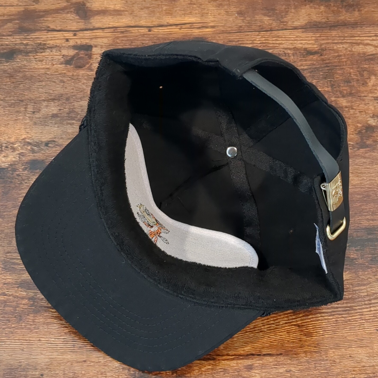 Vintage Chester Cheetah Black Rope Hat Leather Strapb… - Gem