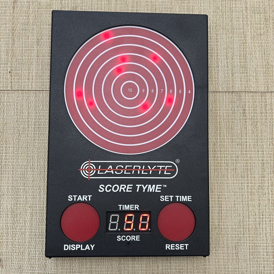 LaserLyte Score Tyme Trainer Target Display Timed Dry Fire ‎TLB-XL ...