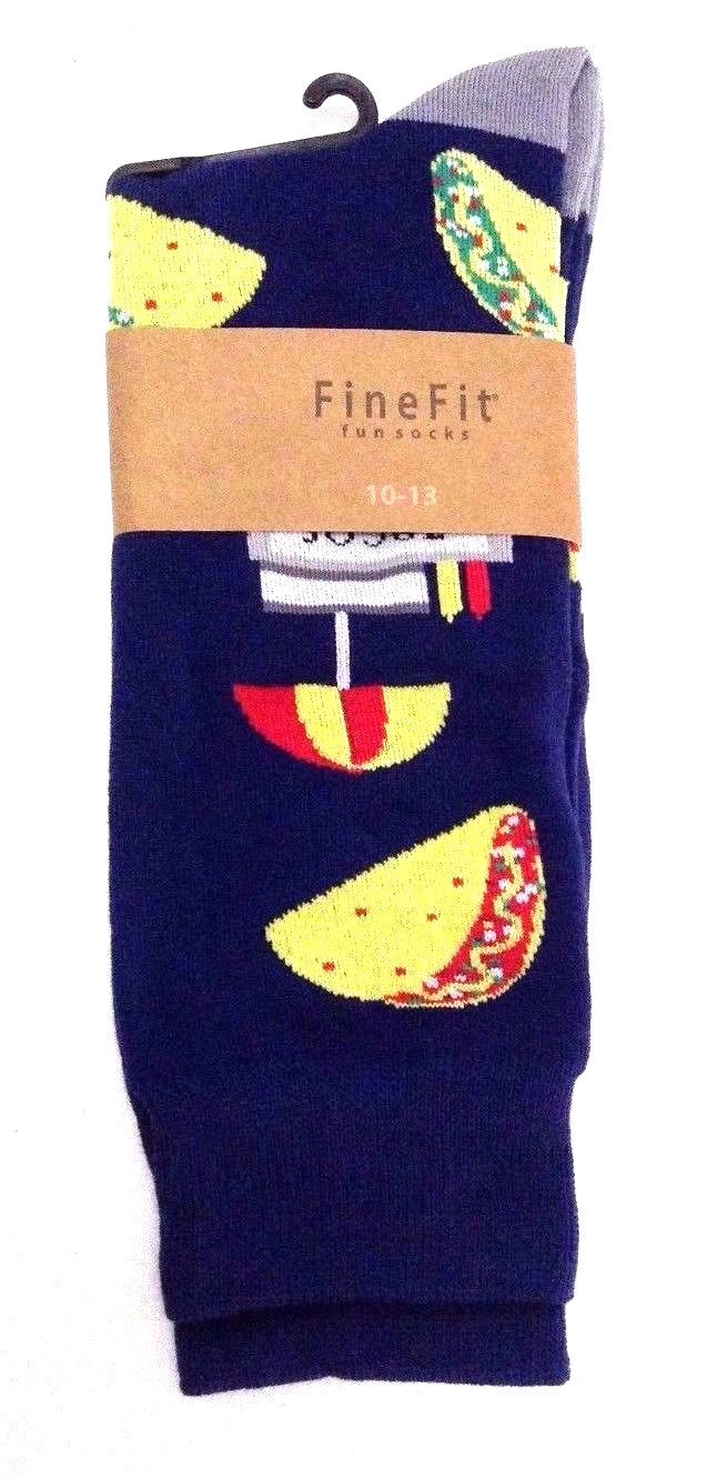 NOVELTY CASUAL TUBE CREW SOCKS HOT DOG TACOS PIZZA POPCORN BEER MUG ...