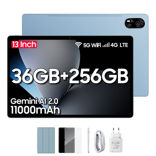 Blackview MEGA 8 4G Android Tablet 13 Inch 36GB+256GB 11000mAh 50MP ...