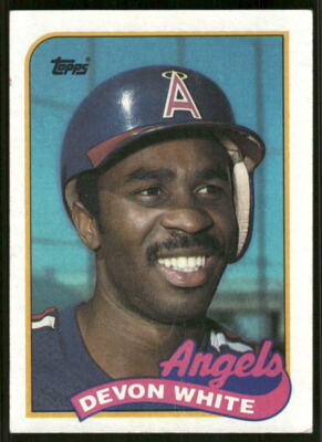 1989 Topps #602 Devon White | eBay