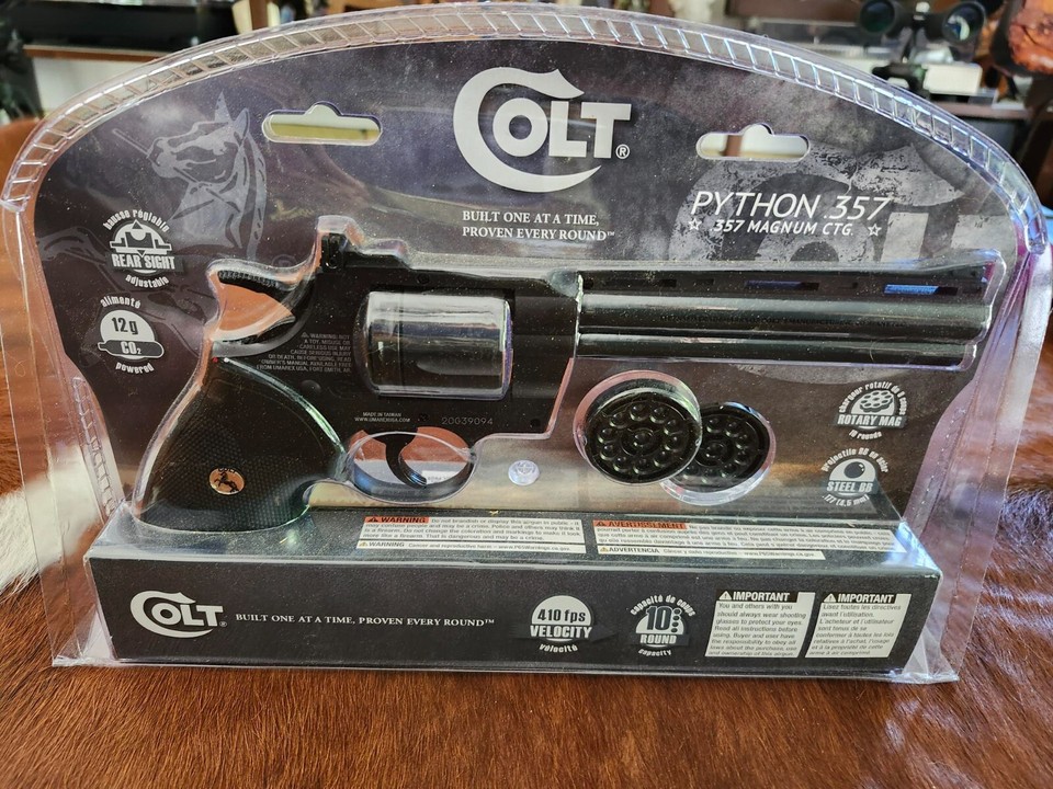 Colt Python 357 .177 BB CO2 Air Gun Pistol | eBay