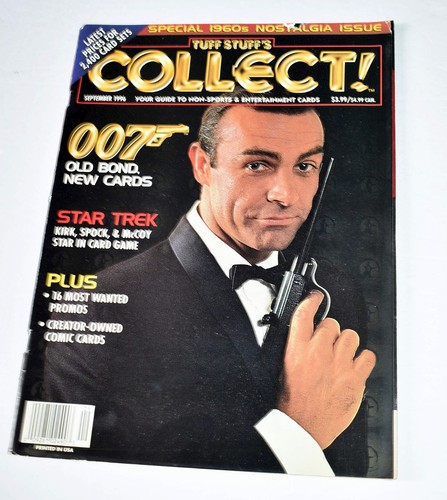 Tuff Stuff's Collect! Sept. 1996 Issue~007 James Bond & Star Trek Collectibles | eBay