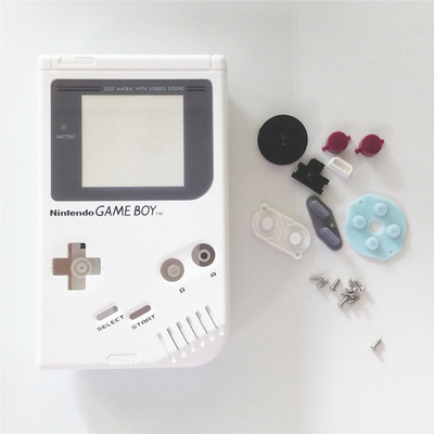 White New Full Housing Shell for Nintendo For Gameboy Classic DMG-01 | eBay