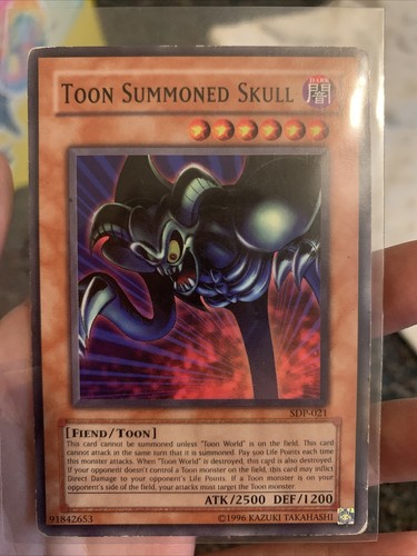 Toon Summoned Skull SDP-021 Yu-Gi-Oh! Card Light Play Unlimited | eBay