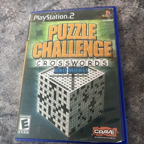 Puzzle Challenge Crosswords And More PS2 Game NTSC UC PlayStation 2 ...