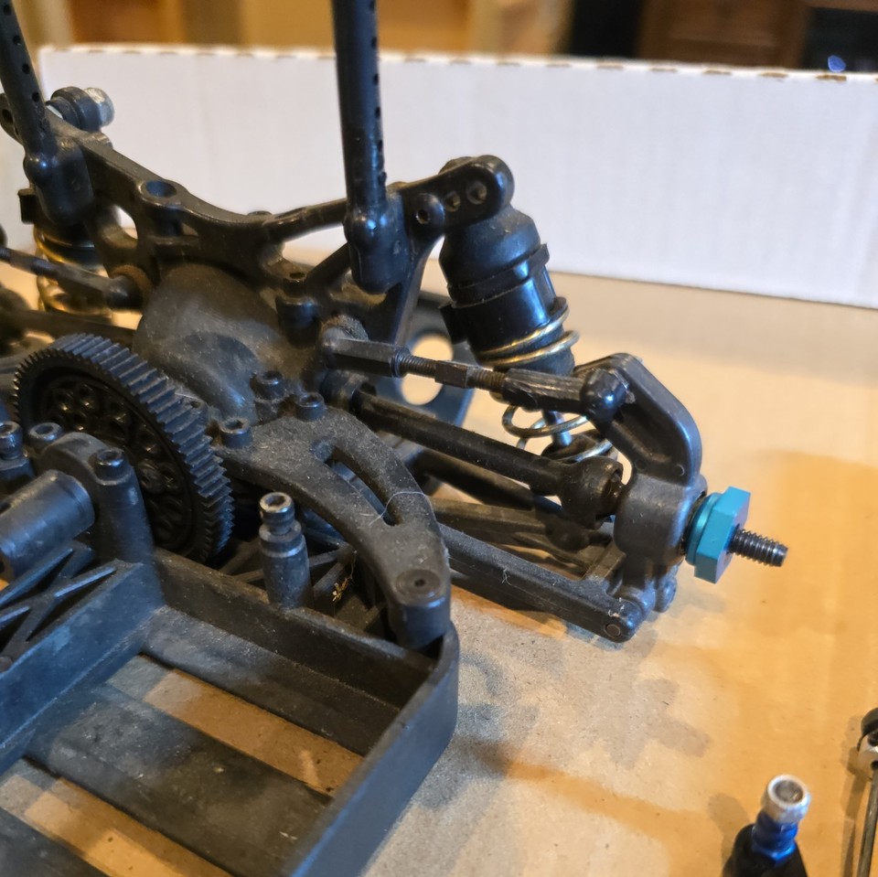 Team Associated TC4 Roller Parts Car Project With accessories untested ...