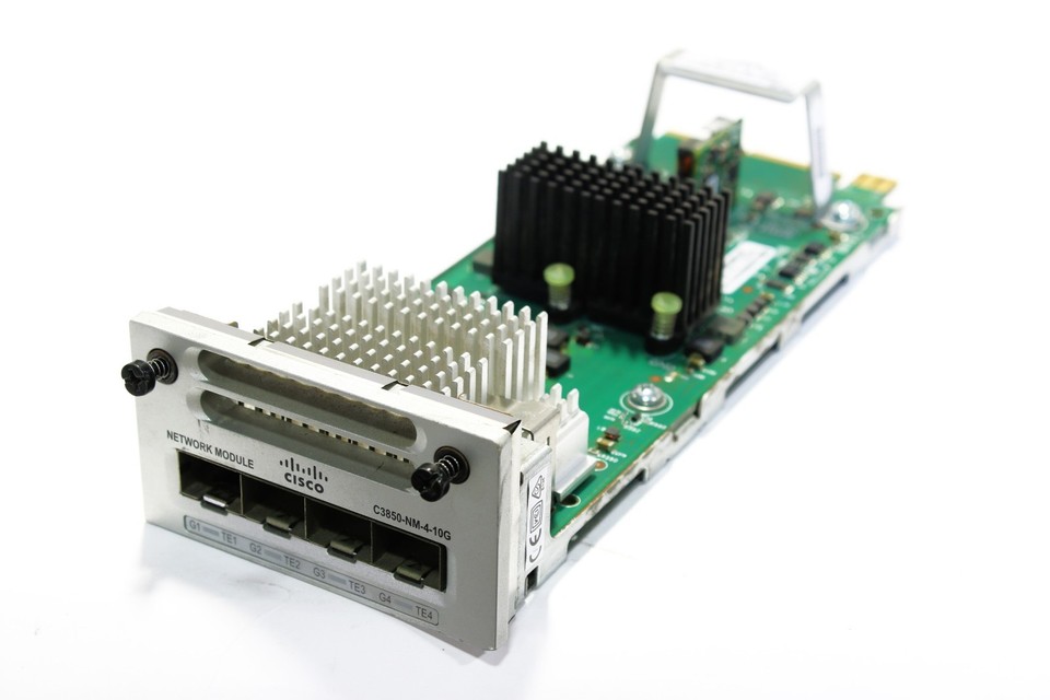 Cisco C3850-NM-4-10G Catalyst 3850 Series 4x 10GB SFP+ Switch Network ...