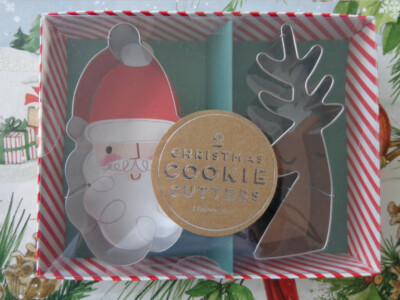 MERI MERI JINGLE ALL THE WAY Christmas Cookie Cutter - SANTA and ...