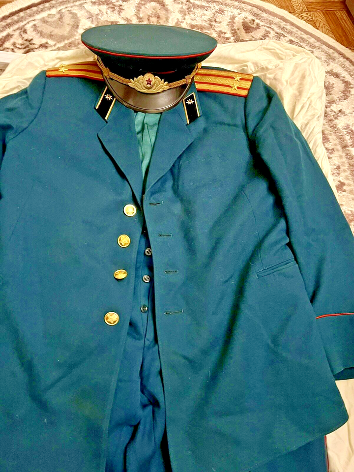 Uniform Parade Soviet USSR Army Officer Uniform Lieutenant Colonel Size ...