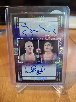 4/5 Dual Auto Fit Finlay & William Regal 2024 Panini Photogenic Swirl ...