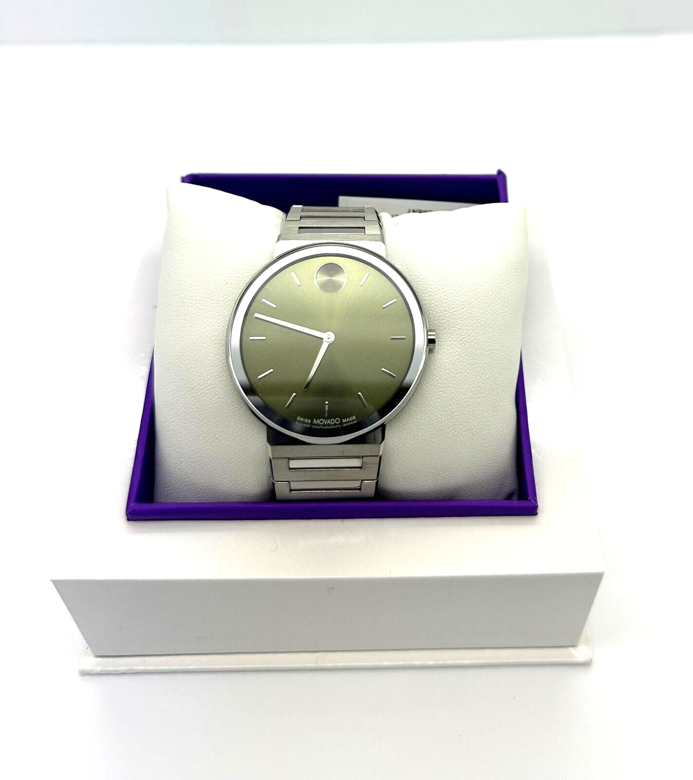 Movado Bold Horizon Quartz Green Dial Unisex Watch 3601074 for sale ...