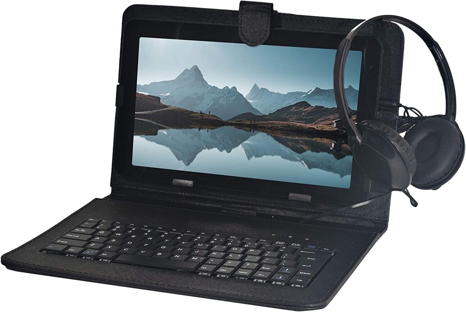 iCraig 10.1 Inch Touch Screen Tablet With Keyboard Case and Headphones ...